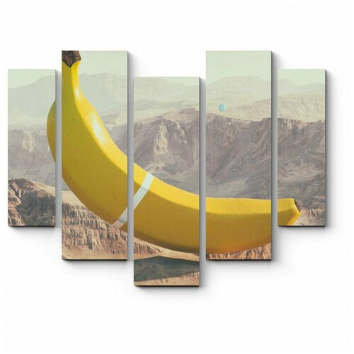 Модульная картина Гигантский банан111x90