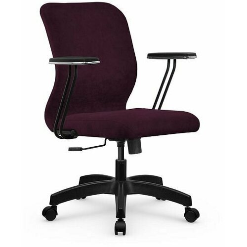Компьютерное офисное кресло mетта SU-Мr-4/ подл. 110/осн. 001, Сливовое