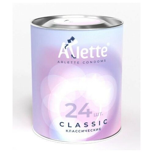 Классические презервативы Arlette Classic - 24 шт. 18.5 см