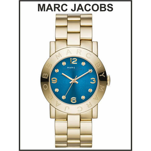 Наручные часы MARC JACOBS, синий, золотой