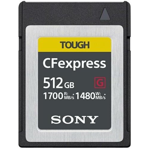 Карта памяти CFexpress Sony Type B серии CEB-G, 512GB