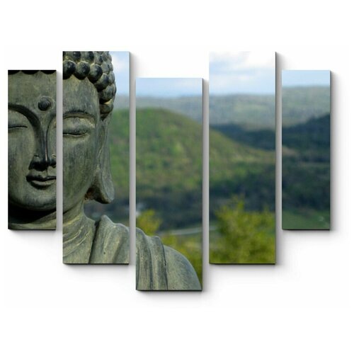Модульная картина Статуя Будды111x90