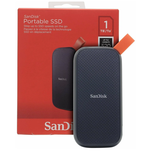 Внешний SSD-накопитель 1Tb Sandisk Portable SDSSDE30-1T00-G25