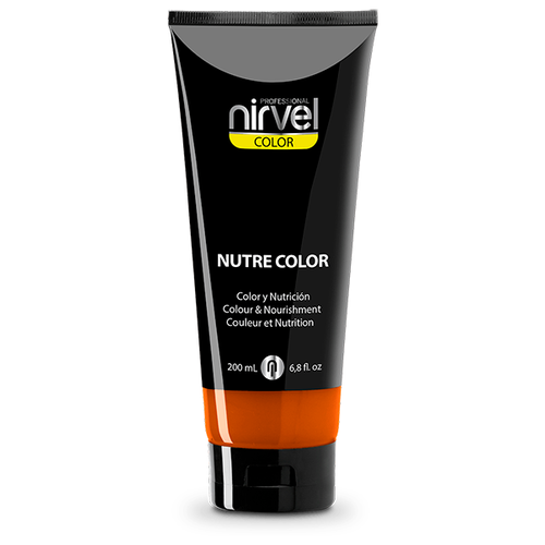 Nirvel Nutre Color Гель-маска для волос мандарин (6712), 200 мл