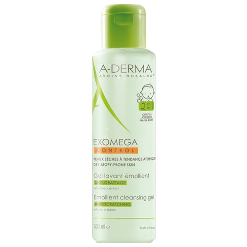 Гель-шампунь для душа A-Derma Exomega Control, 500 мл