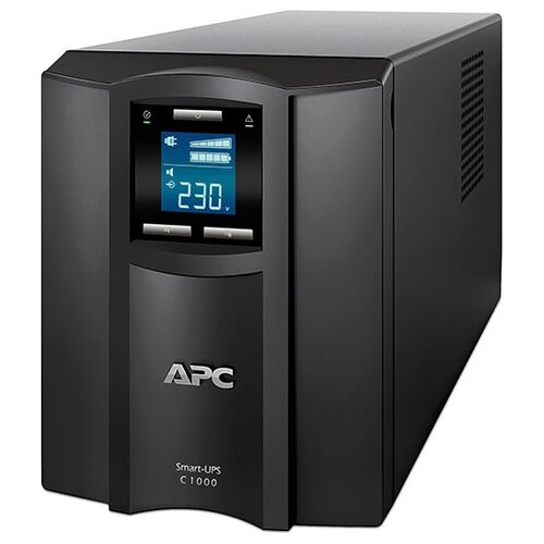 Интерактивный ИБП APC by Schneider Electric Smart-UPS SMC1000I черный 600 Вт