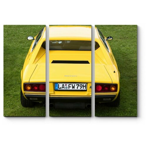 Модульная картина Ferrari Dino 308 GT4 Классический спортивный автомобиль140x100