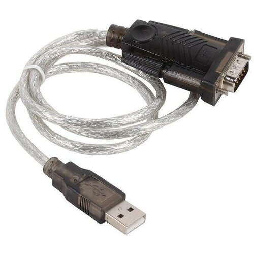 Кабель-переходник USB 2.0 AM-COM DB9M 1.8м ORIENT USS-101N18 крепление винты