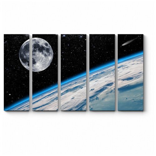 Модульная картина Бескрайние просторы космоса120x72