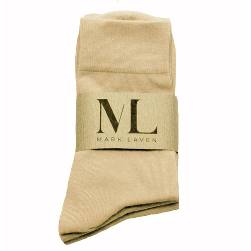 Носки Mark Laven, 3 пары, размер 39-41 (25-27), серый