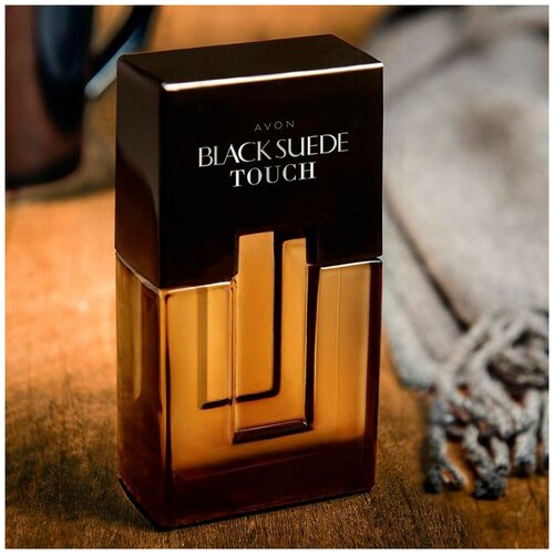 AVON Туалетная вода мужская "Black Suede Intense" , 75мл эйвон духи мужские