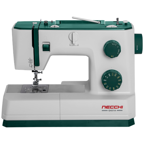 Швейная машина Necchi Q421A, белый/зеленый