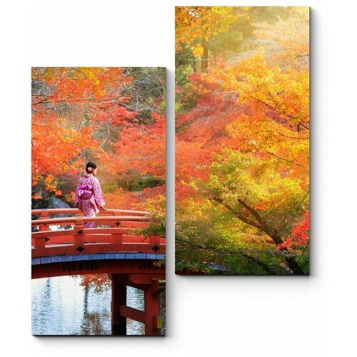 Модульная картина Сны о Японии, Киото 90x113
