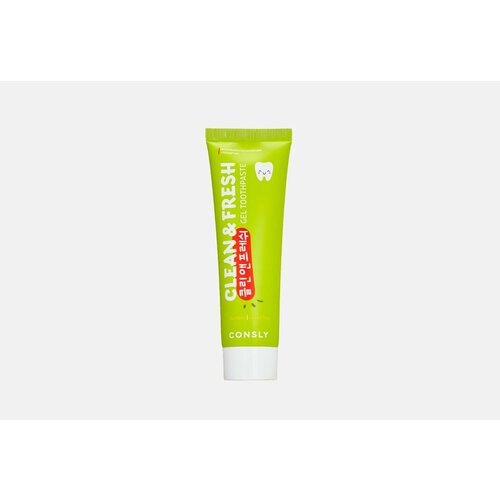 Гелевая зубная паста с экстрактами бамбука и зеленого чая CONSLY, Clean&Fresh Bamboo & Green Tea Gel Toothpaste 105 мл