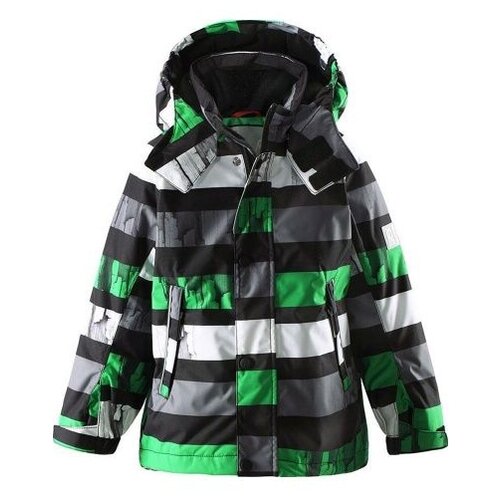 Куртка Reima Reimatec Vinst 521421C, размер 122, зеленый, серый
