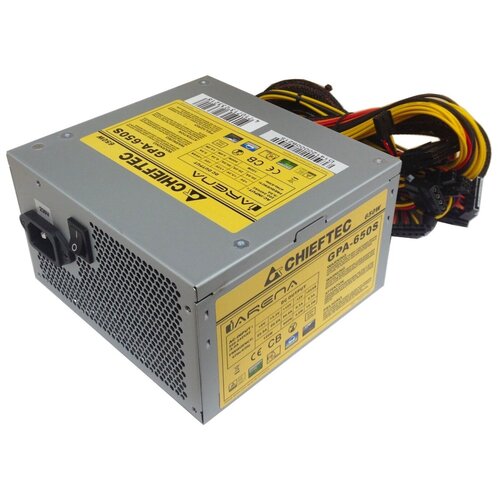 Блок питания Chieftec GPA-650S 650W серый OEM