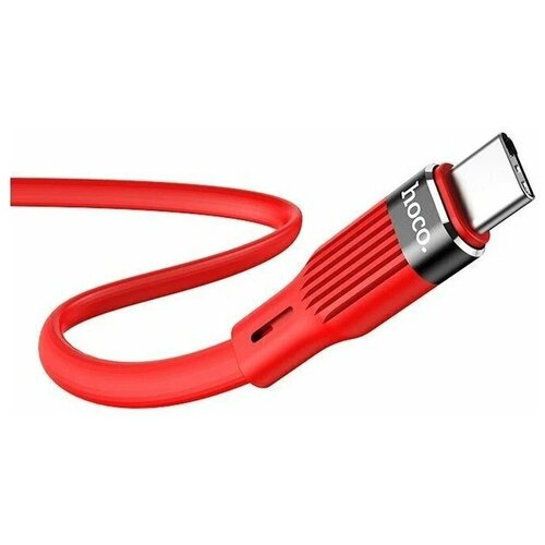 Дата-кабель Hoco U72 USB-Type-C, 1.2 м, красный