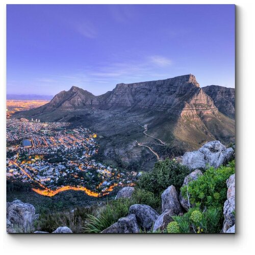 Модульная картина Горная тропа близ Кейптауна 60x60