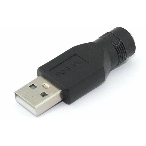 Переходник 5,5х2,5 на USB Type A папа