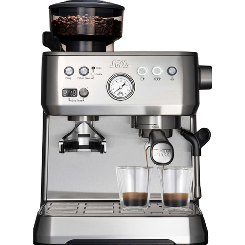 Кофеварка Solis Grind & Infuse Perfetta 1019 SCH Silver 98036