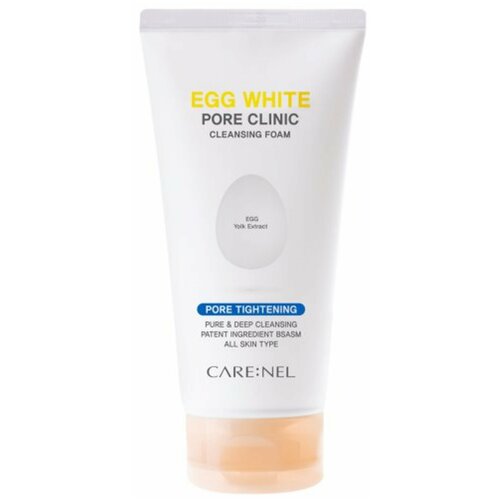 Care: Nel Пенка для умывания с яичным желтком - Egg white pore clinic cleansing foam, 150мл