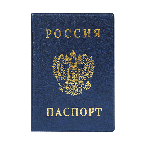 Обложка для паспорта DPSkanc 2203.В-101, синий
