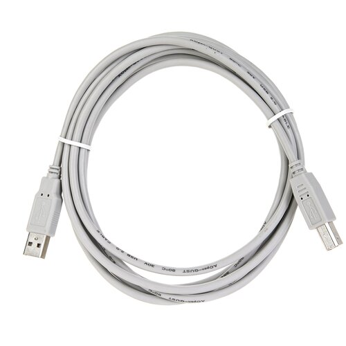 Кабель Aopen USB - USB (ACU201-3MG), 3 м, серый