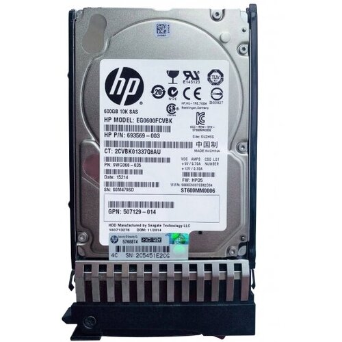 Жесткий диск HP 9WG066-035 600Gb SAS 2,5" HDD