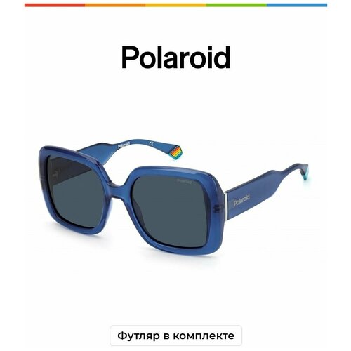 Солнцезащитные очки Polaroid Polaroid PLD 6168/S PJP C3, синий