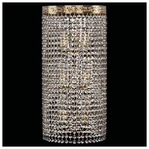 Настенный светильник Bohemia Ivele Crystal 83401B/25IV-50 G R, E14, 240 Вт, кол-во ламп: 6 шт., цвет арматуры: золотой