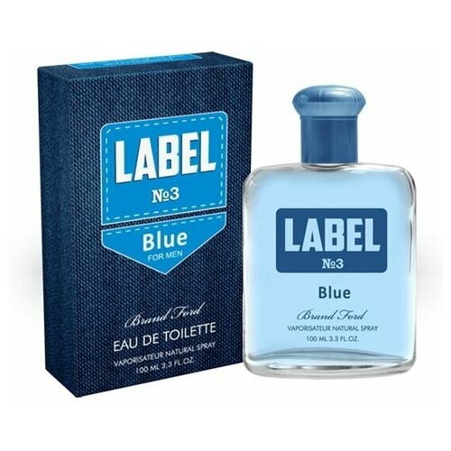 Туалетная вода мужская Label №3 Blue (Лейбл №3 Блю), 100 мл