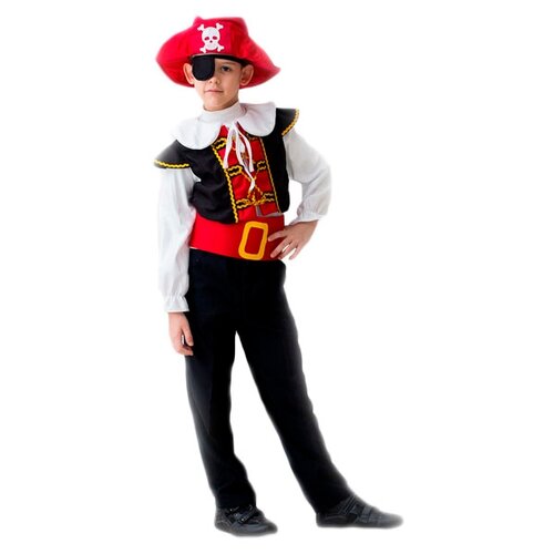 Карнавальный костюм Страна Карнавалия "Отважный пират", 5-7 лет, рост 122-134 см