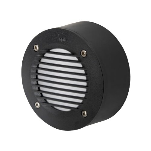Fumagalli Светильник уличный настенный Leti 100 2s2.000.000.ayg1l, GX53, 3 Вт, цвет арматуры: черный, цвет плафона черный