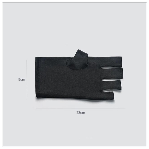 Перчатки с защитой от УФ чёрные