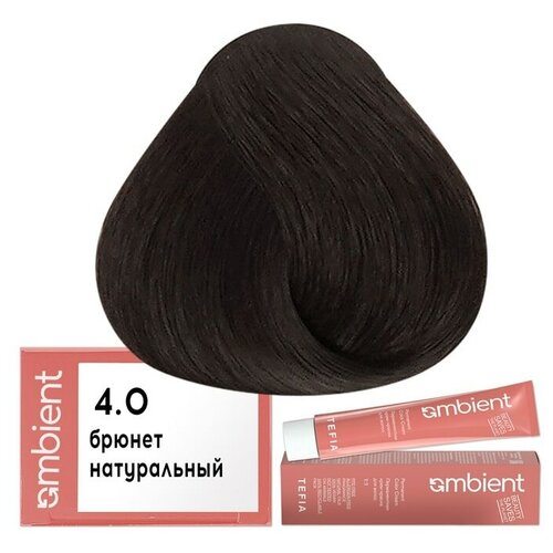Tefia Ambient Крем-краска для волос AMBIENT 4.0, Tefia, Объем 60 мл
