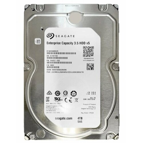 Жесткий Диск Seagate 1V4207 4Tb SAS 3.5" HDD