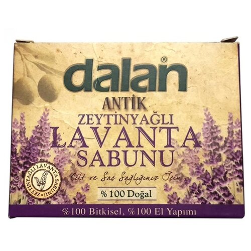 Dalan Мыло кусковое Antique Lavander, 3 шт., 150 г