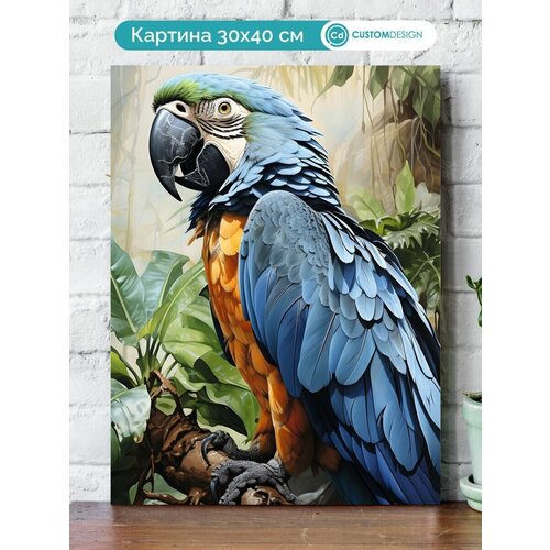 Картина на стену Птица 30x40 см №105