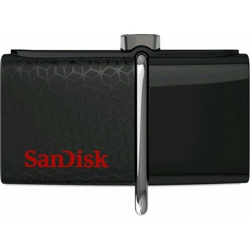 Флеш Диск Sandisk 16Gb Ultra Dual SDDD2-016G-GAM46 USB3.0 черный (SDDD2-016G-GAM46)