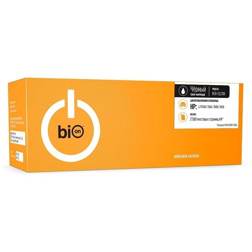 Bion BCR-CE278X Картридж для HP laser Pro P1560/1566/1600/1606 (2500 стр.), Черный