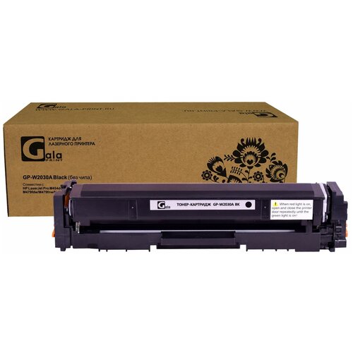 Картридж GalaPrint W2030A (415A) без чипа для HP LaserJet Pro M454dn/M454dw/M479fdw/M479fnw/M479dw/M479fdn 2400 копий, цвет черный