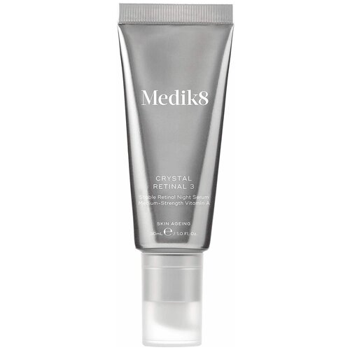 Ночная антивозрастная крем-сыворотка для лица Medik8 crystal 3 stoble retinal night serum 30ml