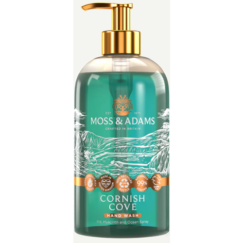 Moss & Adams Cornish Cove Жидкое мыло для рук антибактериальное Корнуоллская бухта 500 мл