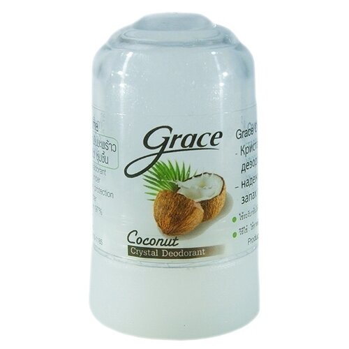 Grace Дезодорант Coconut, кристалл (минерал), 40 мл, 1 шт.