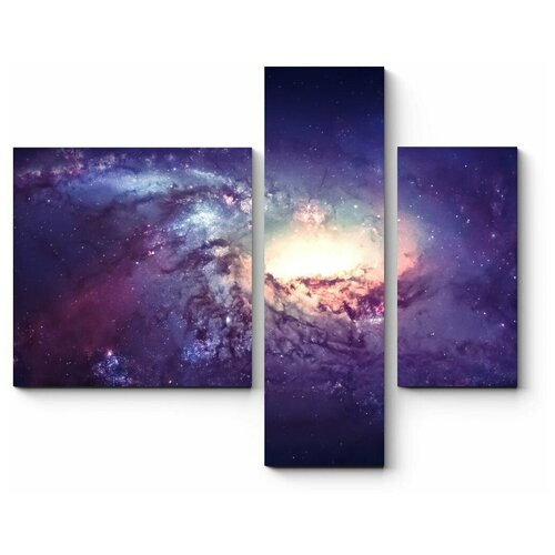 Модульная картина Галактика в космосе130x107