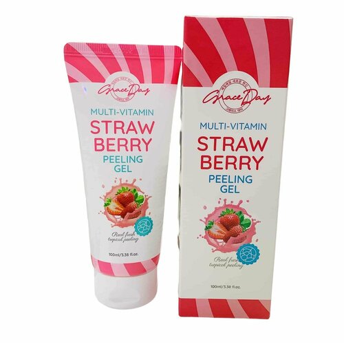 Grace Day Пилинг-гель с экстрактом клубники multi-vitamin strawberry peeling gel, 100 мл