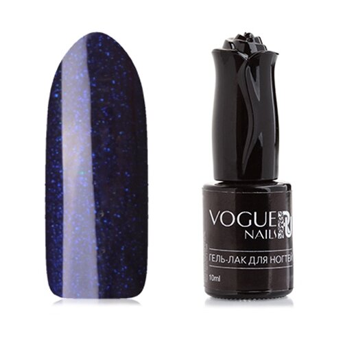 Vogue Nails Гель-лак Сияние, 10 мл, Темная галактика