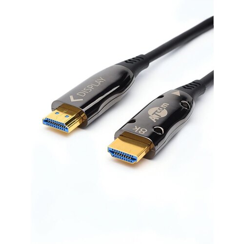 ATCOM Кабель HDMI 40 м (HIGH speed, Metal gold, Optical) 8K VER 2.1