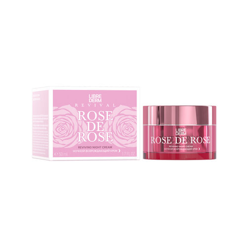 LIBREDERM ROSE DE ROSE возрождающий ночной крем 50 мл.