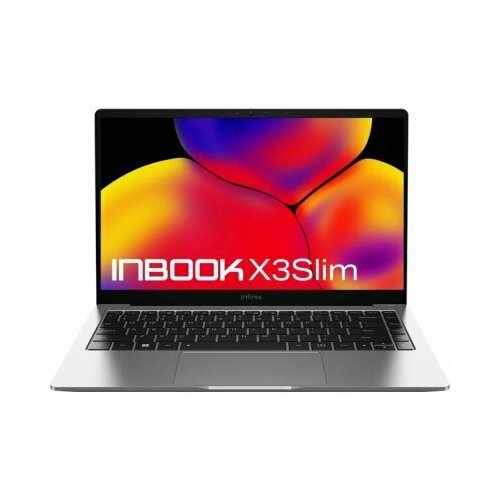Ноутбук Infinix Inbook X3 Slim 71008301829 Intel Core i3 1215U, 1.2 GHz - 4.4 GHz, 8192 Mb, 14" Full HD 1920x1080, 256 Gb SSD, DVD нет, Intel UHD Graphics, DOS, серый, 1.24 кг, 71008301829